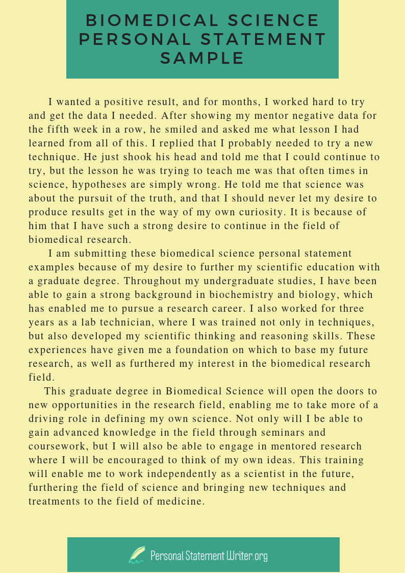 Personal Statement 250 Words Exampl Why Writing A Good Personal Statement Is So Important 