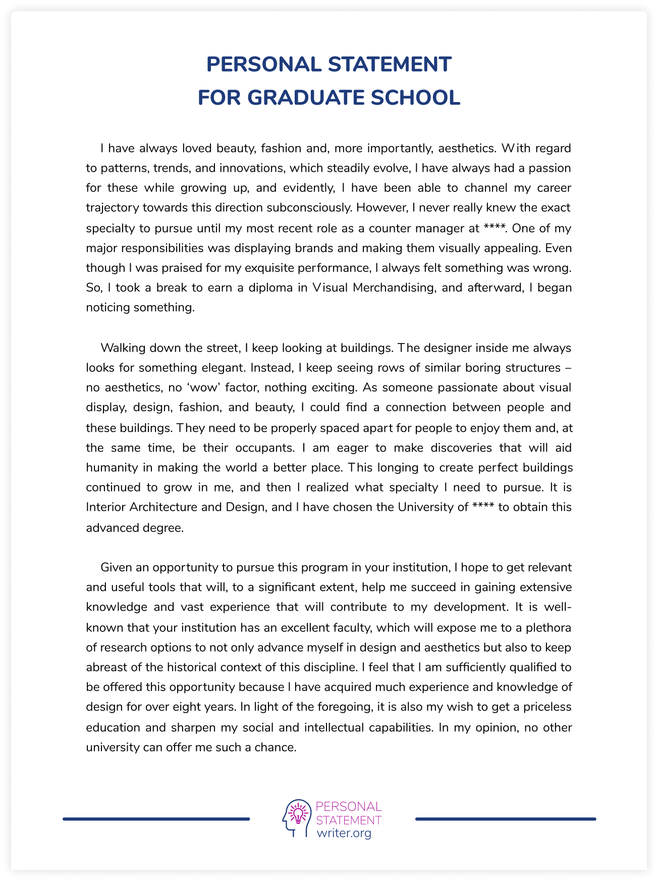How To Write A Good Personal Statement Students How To Write A Good Personal Statement Students