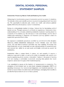 Top Dental School Personal Statement Writing Service
