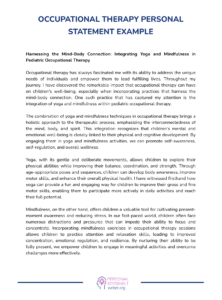 Get an Occupational Therapy Personal Statement Made for You